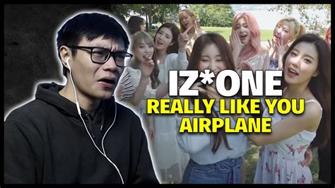 Heavenly Izone Really Like You And Airplane Reaction Youtube