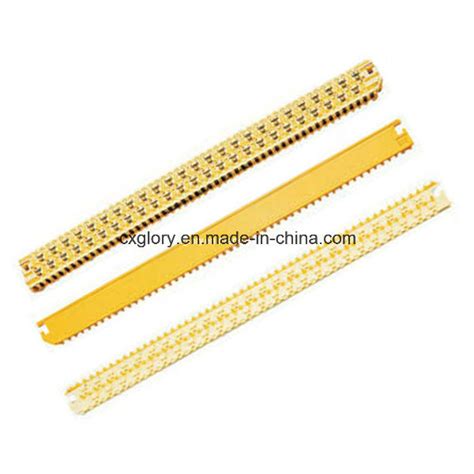 25 Pairs Dry Or Gel Filled Straight Splicing Module 25 Pairs Splicing
