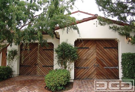 Dynamic Garage Door Custom Architectural Garage Door Spanish