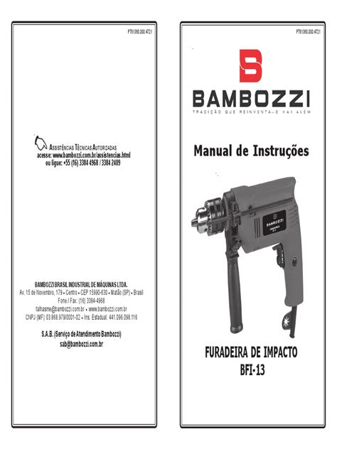 Bfi 13 Instruction Book Pdf Eletricidade Roupas