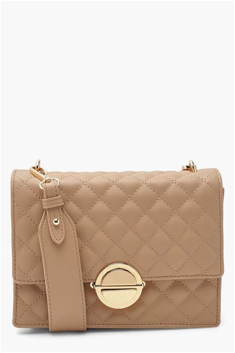 Quilted Crossbody Bag Boohoo Uk