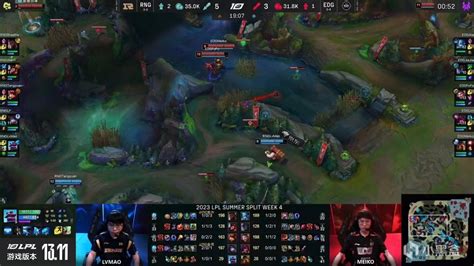 【英雄联盟】lpl夏季赛：lp月男四杀无解！rng 1 0 Edg！ 3楼猫