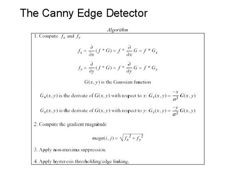 Edge Detection Edge Detection Convert A 2 D