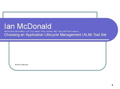 Choosing An Alm Tool Set