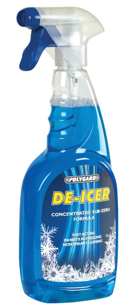 Polygard De Icer Trigger Spray 750ml Methanol Free