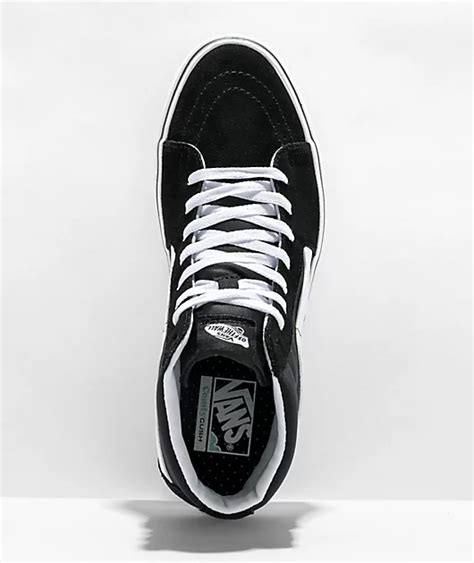 Vans Sk8 Hi Comfycush Safe Space Black Skate Shoes Zumiez