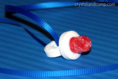 How To Make Candy Pacifier Party Favors
