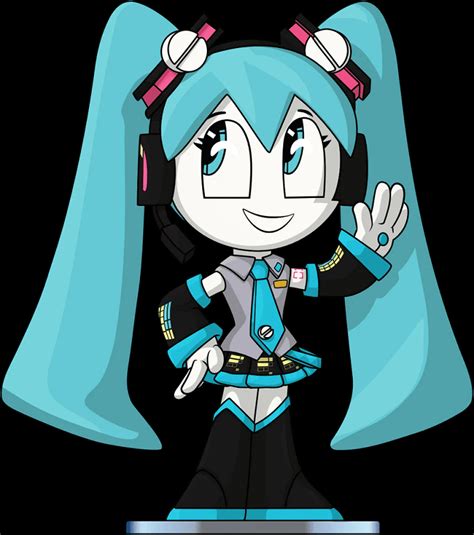 Jenny My Life As A Teenage Robot X Miku Rhatsune