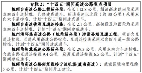 划重点 一文读懂越城区交通“十四五”规划 涉及地铁、高架 建设 发展 综合