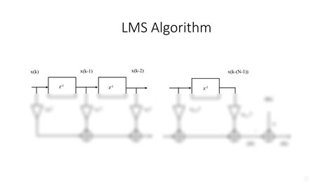 Solution Least Mean Squares Algorithm Studypool