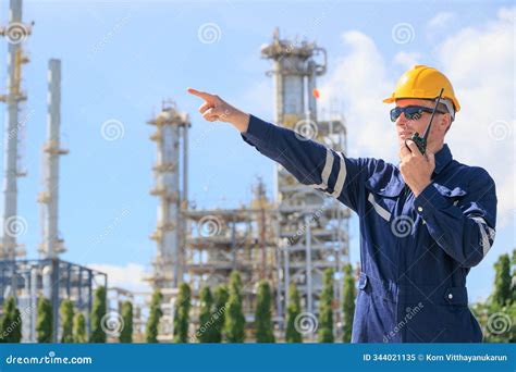 Engineering Industry Concept In Office With Oil And Gas Industry