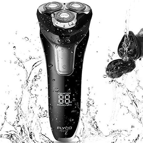 Electric Razor For Men Flyco Mens Rotary Shavers Wet And Dry Mens