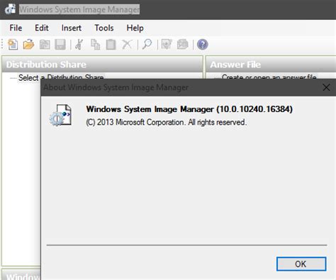 Windows Can T Open Install Wim In System Image Manager Because Of Invalid Version Super User