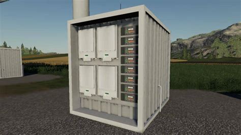 Fs19 Solar Collecting Single Array Unit Large V100 3 Farming