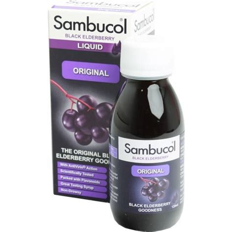 Sambucol Original 120ml • Find lowest price (8 stores) at PriceRunner