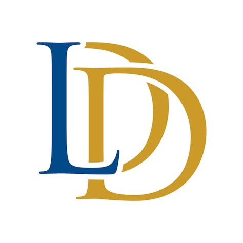 Premium Vector Ldd Initial Logo Company Design Trendy