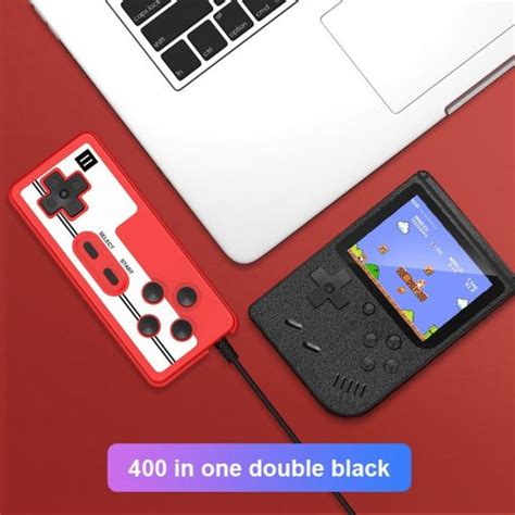 Sup Retro Game Box Console Handheld Dual Controller 400 In 1 Games