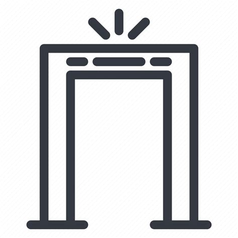 Scan Security Checkpoint Icon Download On Iconfinder