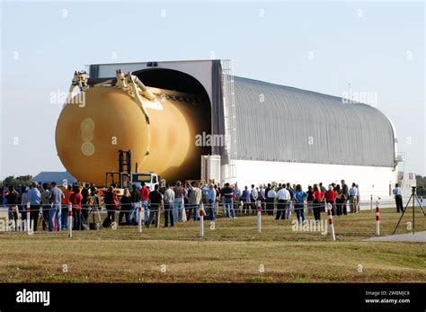 Kennedy Space Center Fla Media View The Newly Redesigned External