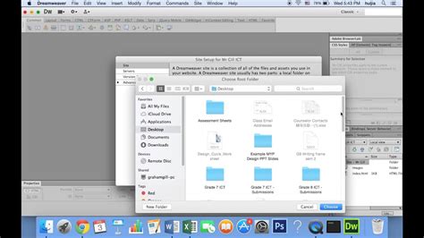 step 2 setting up your website dreamweaver youtube