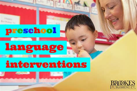 Language Intervention For Preschoolers With Disabilities Tom S Story