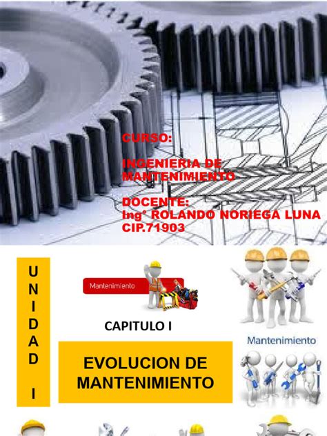 Capitulo 1 Evolucion Del Mantenimiento Pdf Calidad Comercial