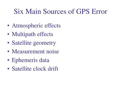 PPT GPS PowerPoint Presentation Free Download ID 4329548