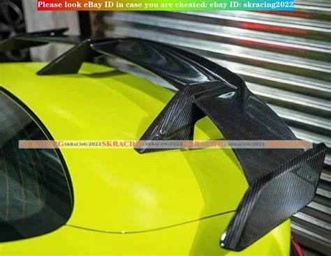 For Lexus Rc200t Rc300 Rc350 F Sport Carbon Fiber Rear Trunk Spoiler