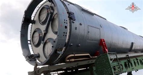 Russia Loads Ballistic Missile With Nuclear Capabilities In Silo