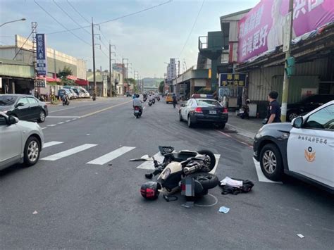 樹林工程車「鬼切」右轉害後車追撞慘摔 警：2車都搶快違規