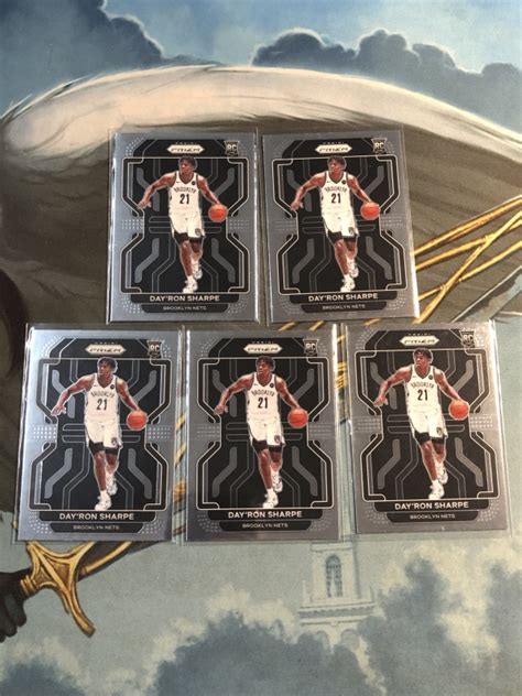 21 22 Prizm 新秀 5张一起 Dayron Sharpe 戴隆 夏普 篮网 品见大图《苏州卡通》z【bao】 卡淘