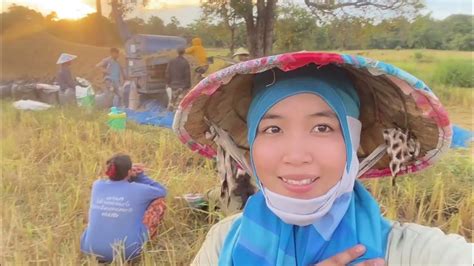 บรรยากาศ ธรรมชาติลูกทุ่งบ้านนา งามเด้ง🇱🇦 แคทดี้ สาวลาว อยู่แบบพอเพียง
