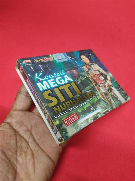 Kaset Mega Konsert Siti Nurhaliza Bukit Jalil 2001 Hobbies And Toys