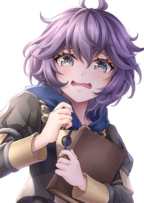 Safebooru 1girl Bernadetta Von Varley Blush Book Embarrassed Fire