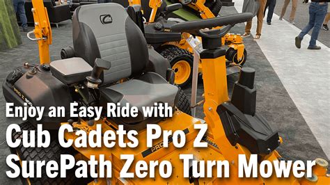 [video] Enjoy An Easy Ride With Cub Cadets Pro Z Surepath Zero Turn Mower
