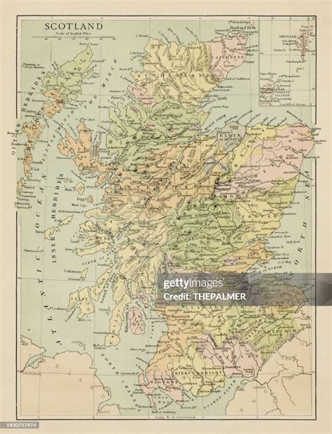 Map Of Scotland High Res Vector Graphic Getty Images
