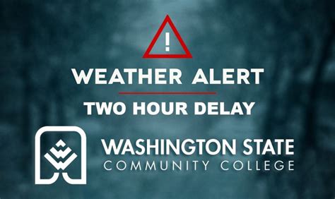 Washington State Community College On Linkedin Due To Inclement
