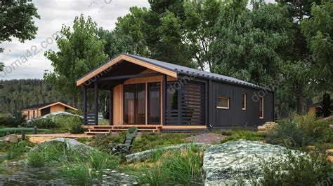 1 этажные дома в стиле Барнхаус Домострой Строительство домов в стиле А Фрейм и Барнхаус