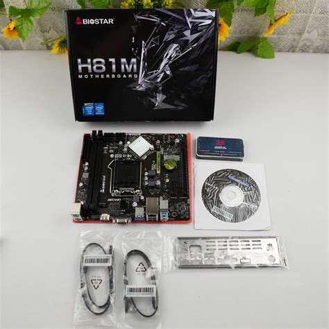 Jual MAINBOARD BIOSTAR H81 MHV3 S1150 SOCKET LGA 1150 2 0 H81 Indonesia