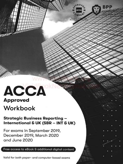 2020 Acca Bpp Sbr Workbook Pdf