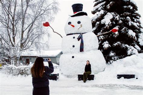 ‘pandemic Of Snow In Anchorage Sets Record For Earliest Arrival Of 100