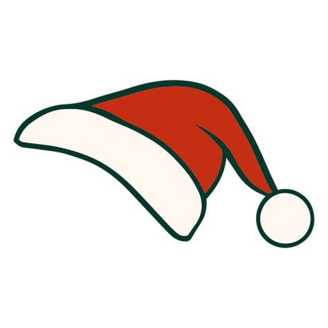 Design Png E Svg De Chapéu De Papai Noel Para Camisetas