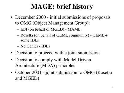 ppt mage om and arrayexpress database model powerpoint presentation