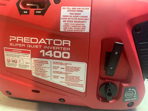PREDATOR Watt Super Quiet Inverter Generator Engine Etsy