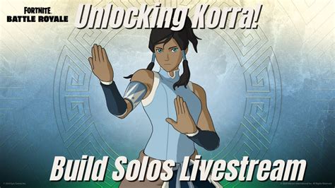 Just Need The Korra Loading Screenfortnite Build Solos Youtube
