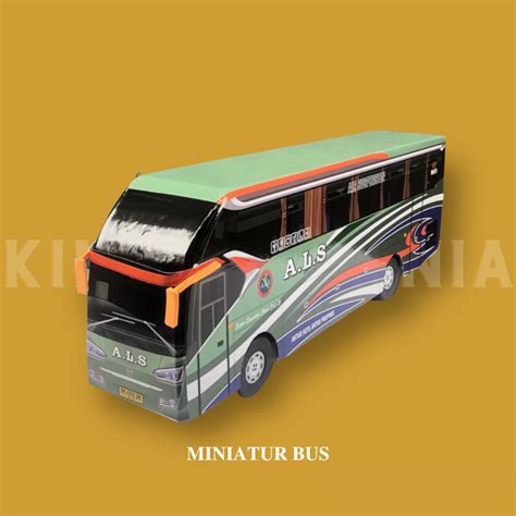 Jual Miniatur Bus Als Shopee Indonesia