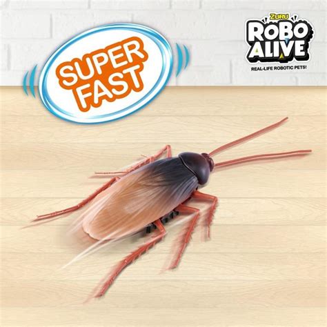 Robo Alive Crawling Cockroach Battery Powered Robotic Toy By Zuru