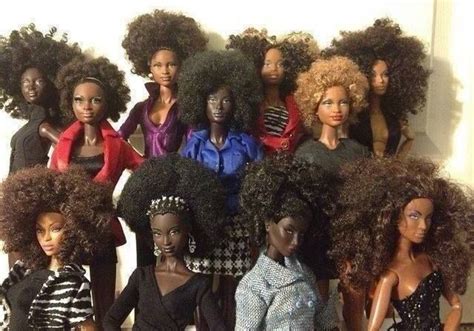 Natural Hair Barbie Dolls Black Barbie Black Doll Natural Hair Styles