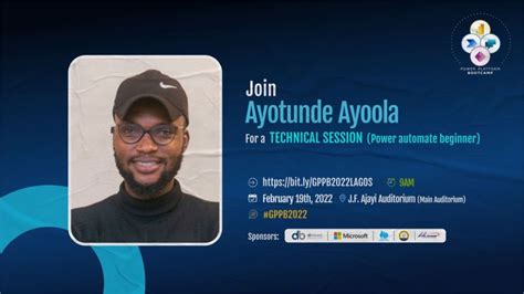 Ayotunde Ayoola On Linkedin Gppb2022 Powerautomate Powerapps
