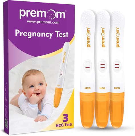 Premom Pregnancy Test Midstream Early Hcg Detection Sticks 3 Pack